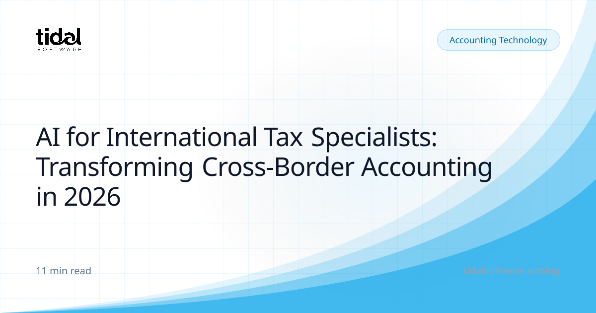 AI for International Tax Specialists: Transforming Cross-Border ...